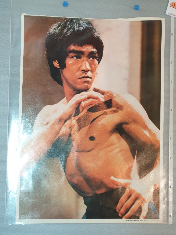 Vintage Bruce Lee Poster, Hobbies & Toys, Memorabilia & Collectibles ...