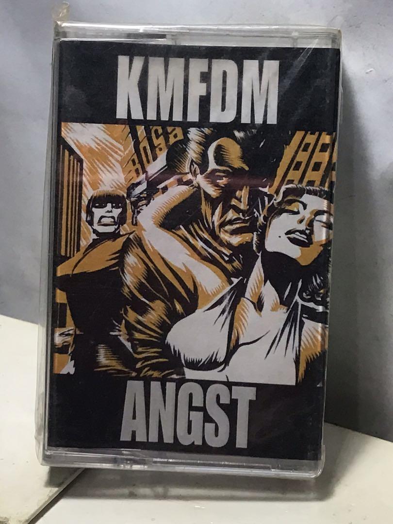 VINTAGE CASSETTE TAPE KMFDM Angst OOP KASET NOS NEW SEALED Anubis Rock, Hobbies & Toys, Music ...