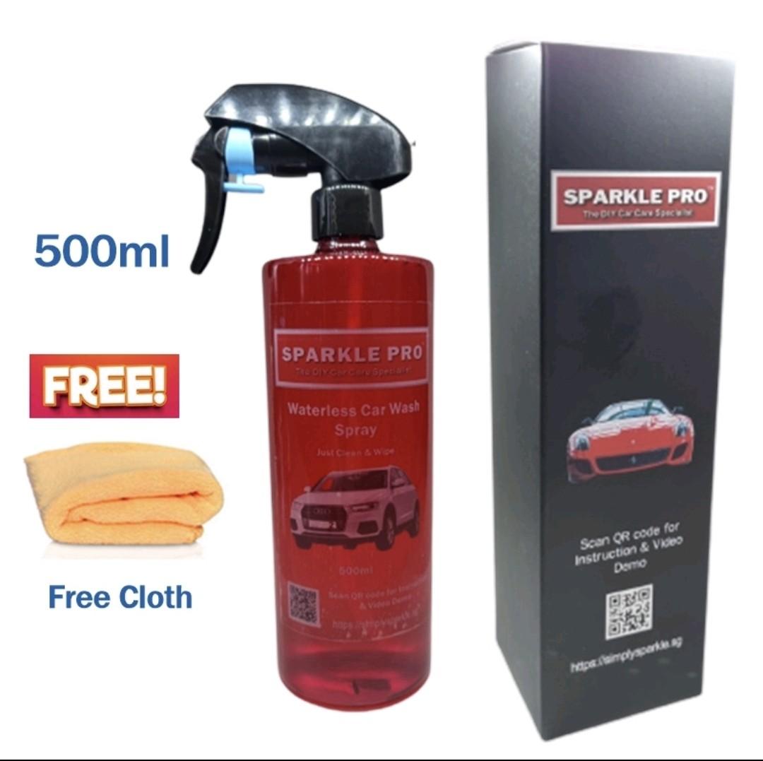 Waterless Car Wash | Nano Clean Technology | Remove Stubborn Stains ...