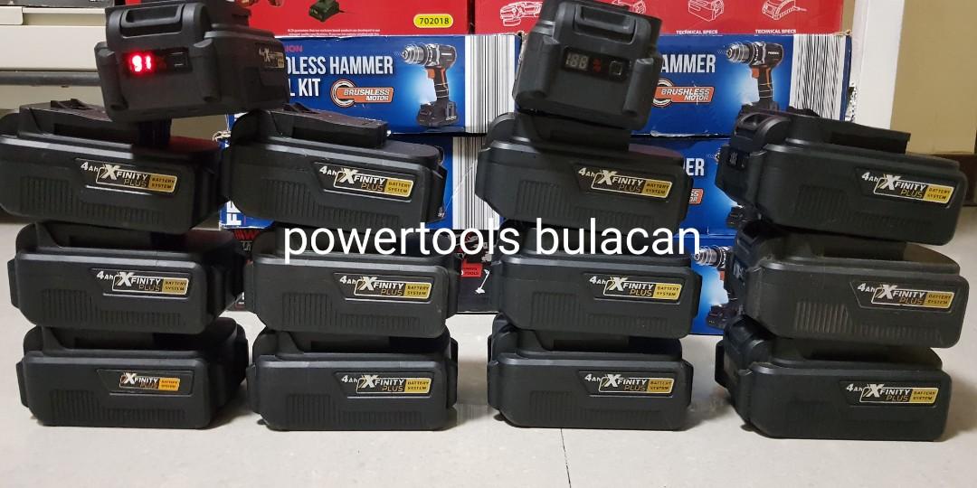 Workzone,ferrex,gardenline XFINITY 4.0ah original battery, Commercial ...