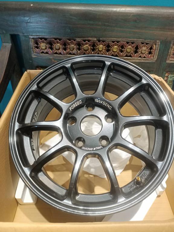 16” Rims 5x114.3 - Volk Racing ZE40 Replica, Car Accessories, Tyres ...