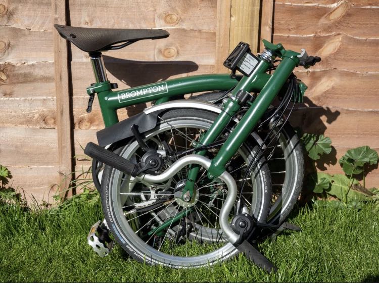 2019 Brompton M6L Racing Green with Brooks Saddle & Dynamo Lights ...