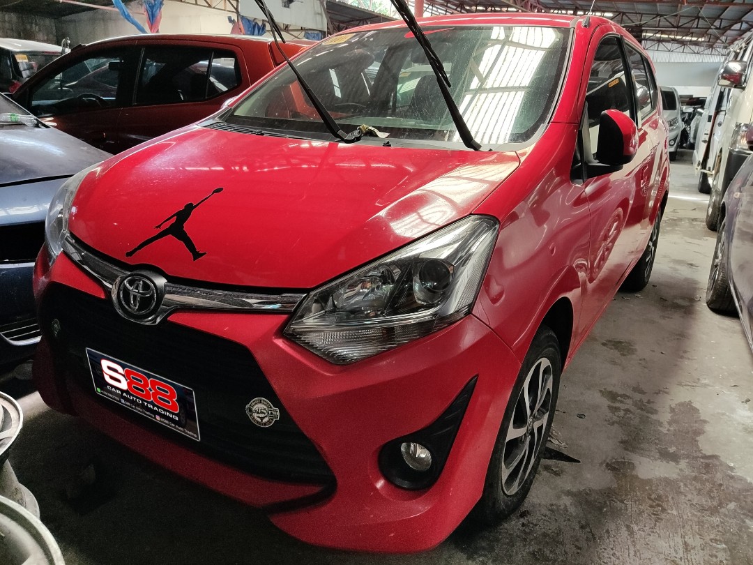 2019 Toyota wigo 1.0G red Auto, Cars for Sale, New Cars on Carousell