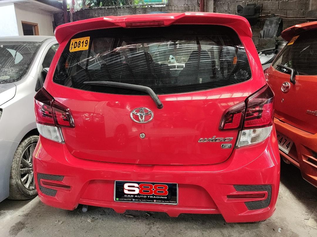 2019 Toyota wigo 1.0G red Auto, Cars for Sale, New Cars on Carousell