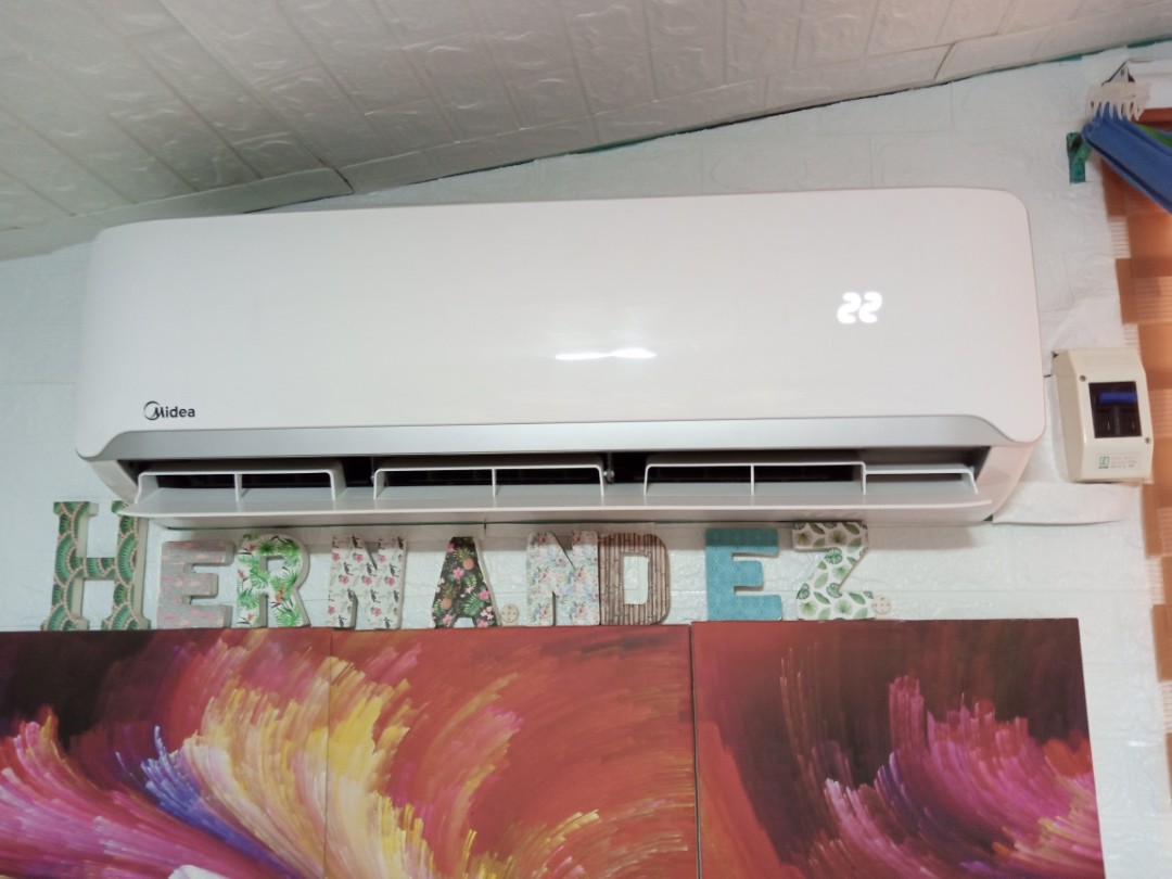 2.0 HP Inverter Split Type Aircon (Midea), TV & Home Appliances, Air ...