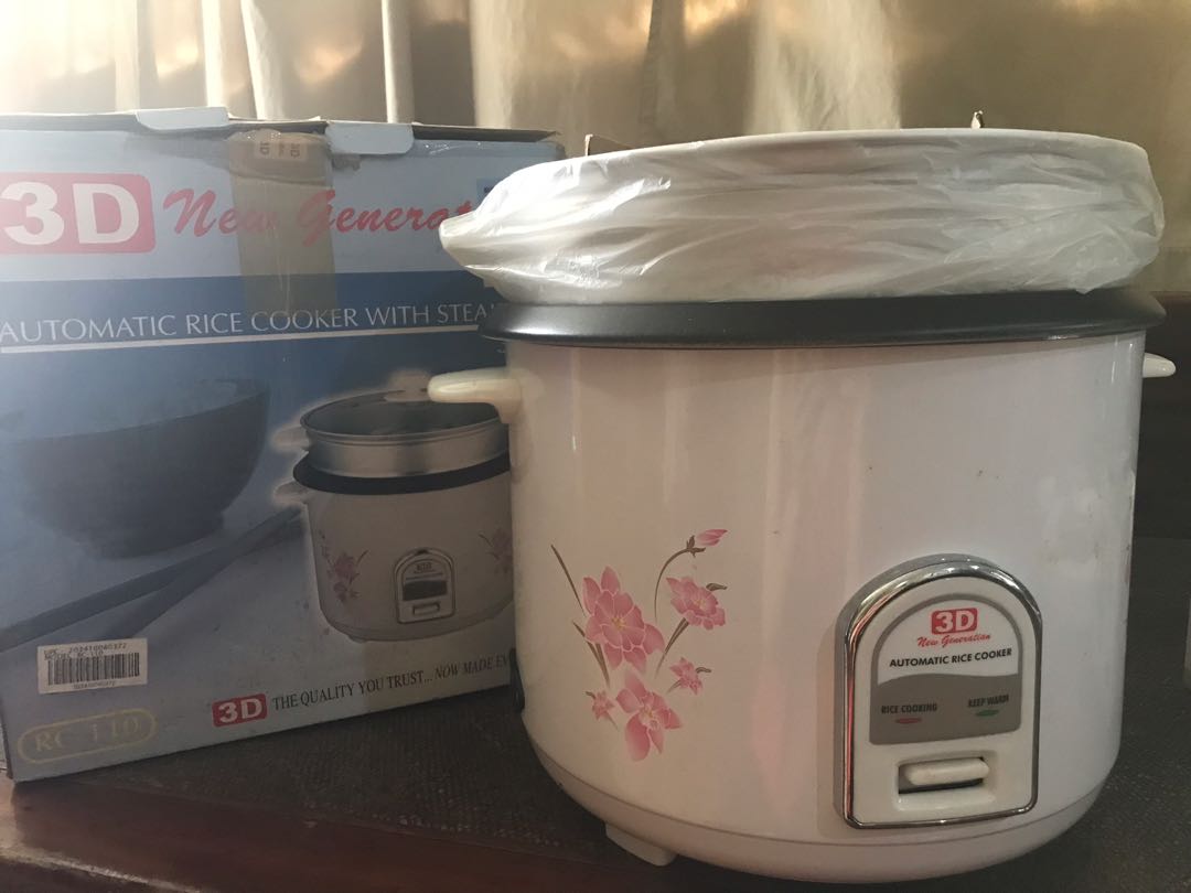 3D Rice cooker automatic 3L, TV & Home Appliances, Kitchen Appliances ...
