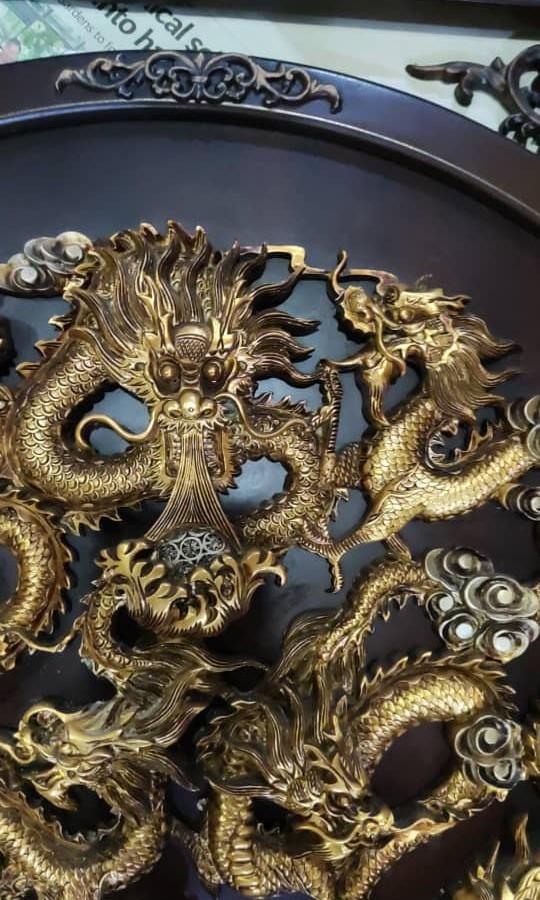 9 Dragons Wood frame home decor, Furniture & Home Living, Home Decor ...
