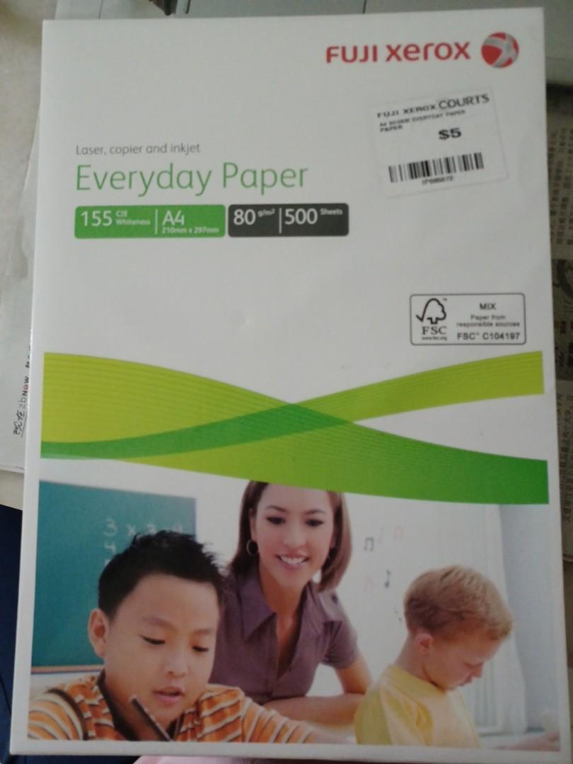 A4 paper 80g Everyday Paper, Hobbies & Toys, Stationery & Craft ...