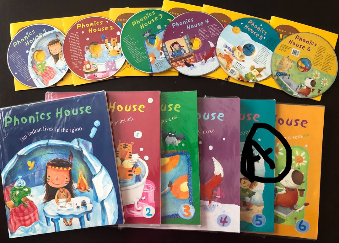 (A) English Phonics - Complete 6 Sets (B) Graded Phonics Readers (C ...