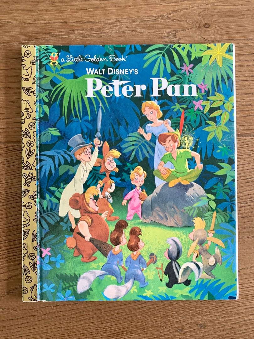 A Little Golden Book Walt Disney S Peter Pan Hobbies Toys Books