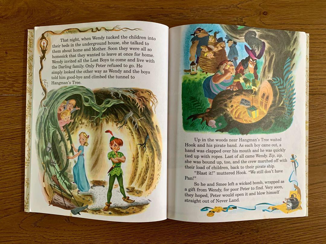 a Little Golden Book WALT DISNEY’S - Peter Pan, Hobbies & Toys, Books ...
