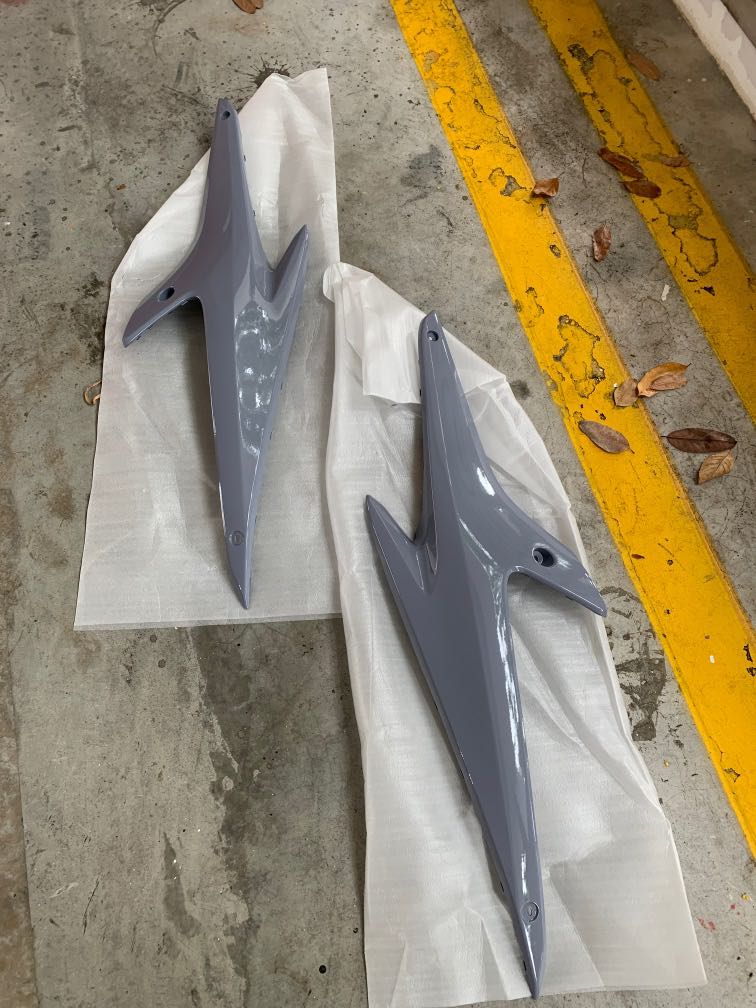Aerox Z panel (Respray), Motorcycles, Motorcycle Accessories on Carousell