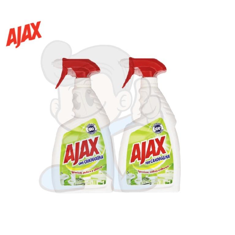 Ajax Bleach Spray Cleaner (2 x 750 mL), Furniture & Home Living ...