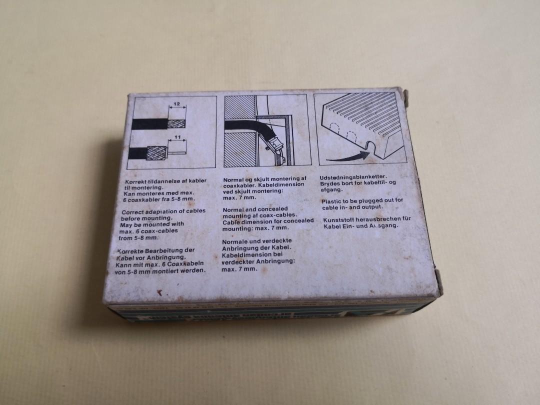 丹麥arcodan antenna Systems 75ohm, 家庭電器, 電視 & 其他娛樂, 電視組件及配件 - Carousell