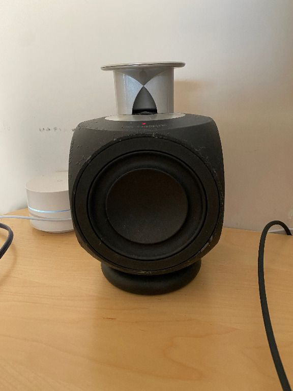 Bang & Olufsen Beolab 3 speakers set with Beolink to 3.5MM Jack., 音響器材 ...