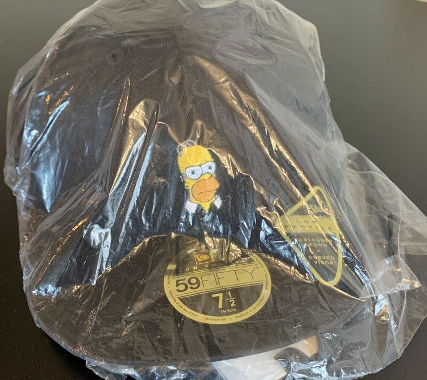 BRAND NEW KITH THE SIMPSONS HOMER NEW ERA FITTED HAT SIZE 7 1/2 LOW ...