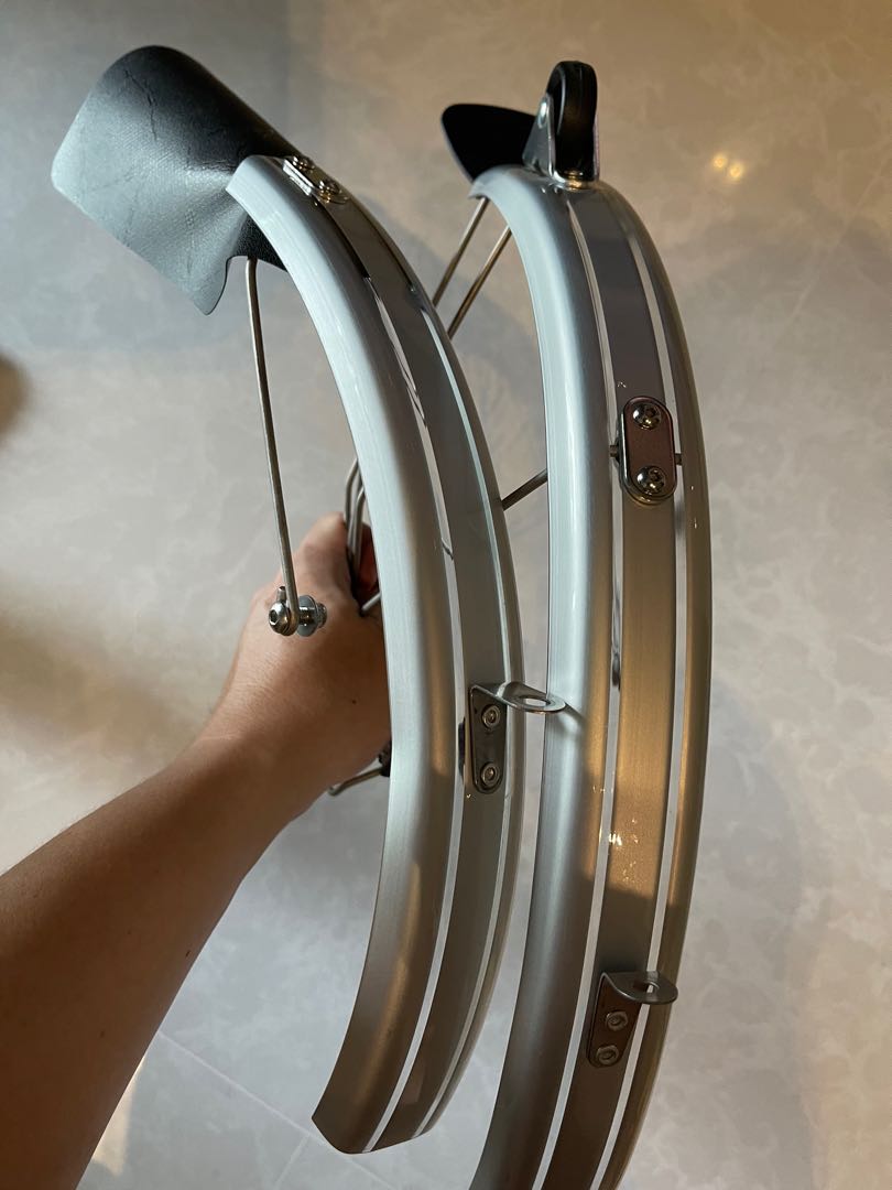 Brompton superlight original stock fenders mudguard, Sports Equipment ...
