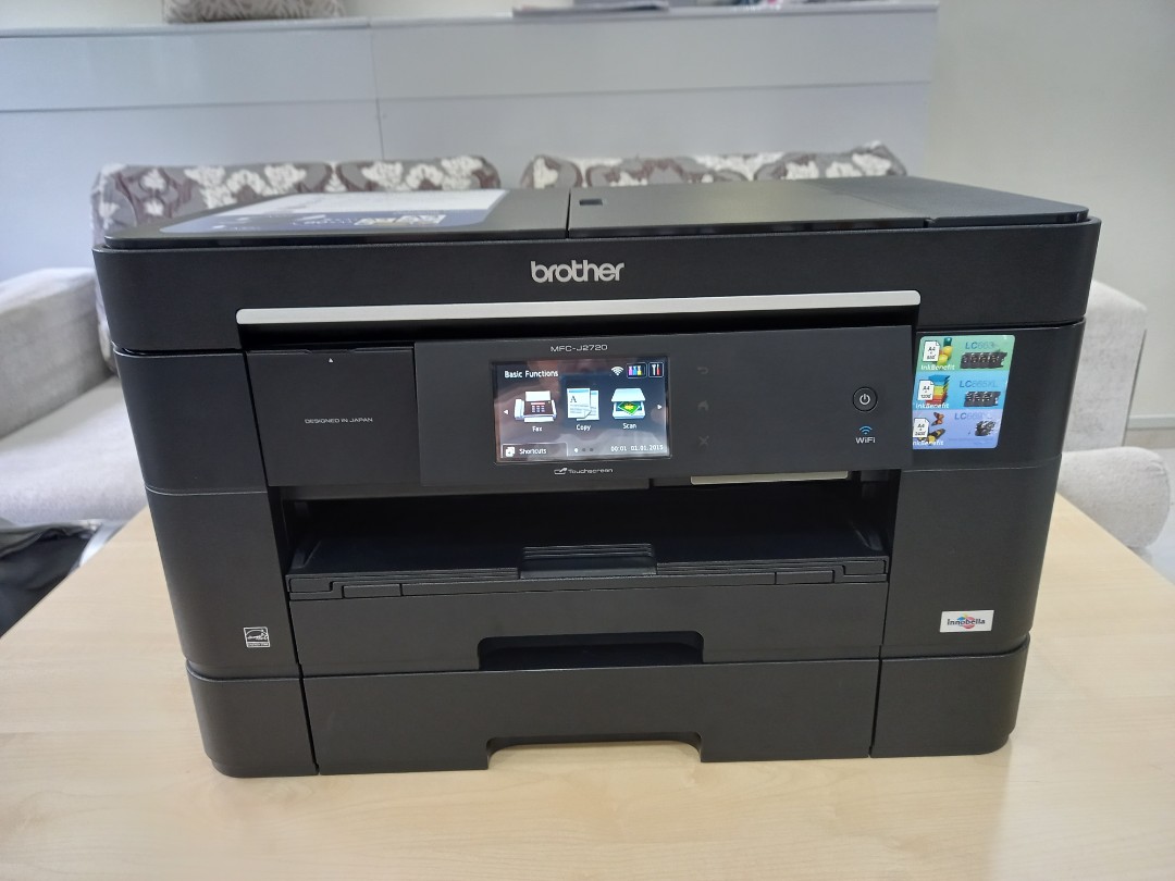 Brother A3 printer MFC J2720 ( Come refill ink cartridge ), Computers ...