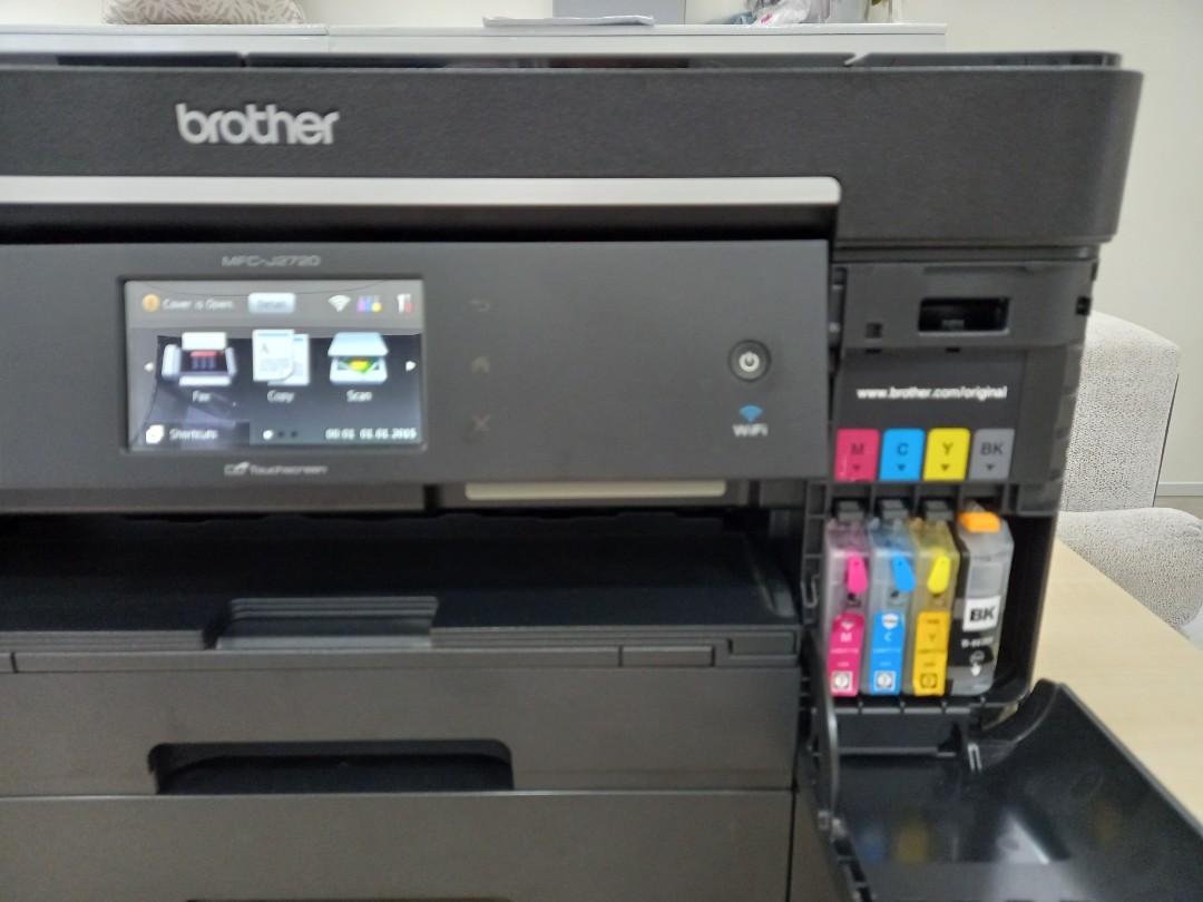 Brother A3 printer MFC J2720 ( Come refill ink cartridge ), Computers & Tech, Printers, Scanners ...