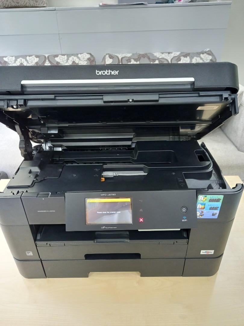 Brother A3 printer MFC J2720 ( Come refill ink cartridge ), Computers & Tech, Printers, Scanners ...