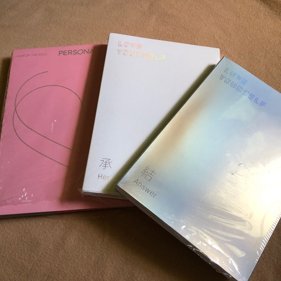 WTS LFB BTS unsealed album Persona V1 | LY her E | LY Answer F | J-hope Hobi RM Namjoon, Hobbies ...
