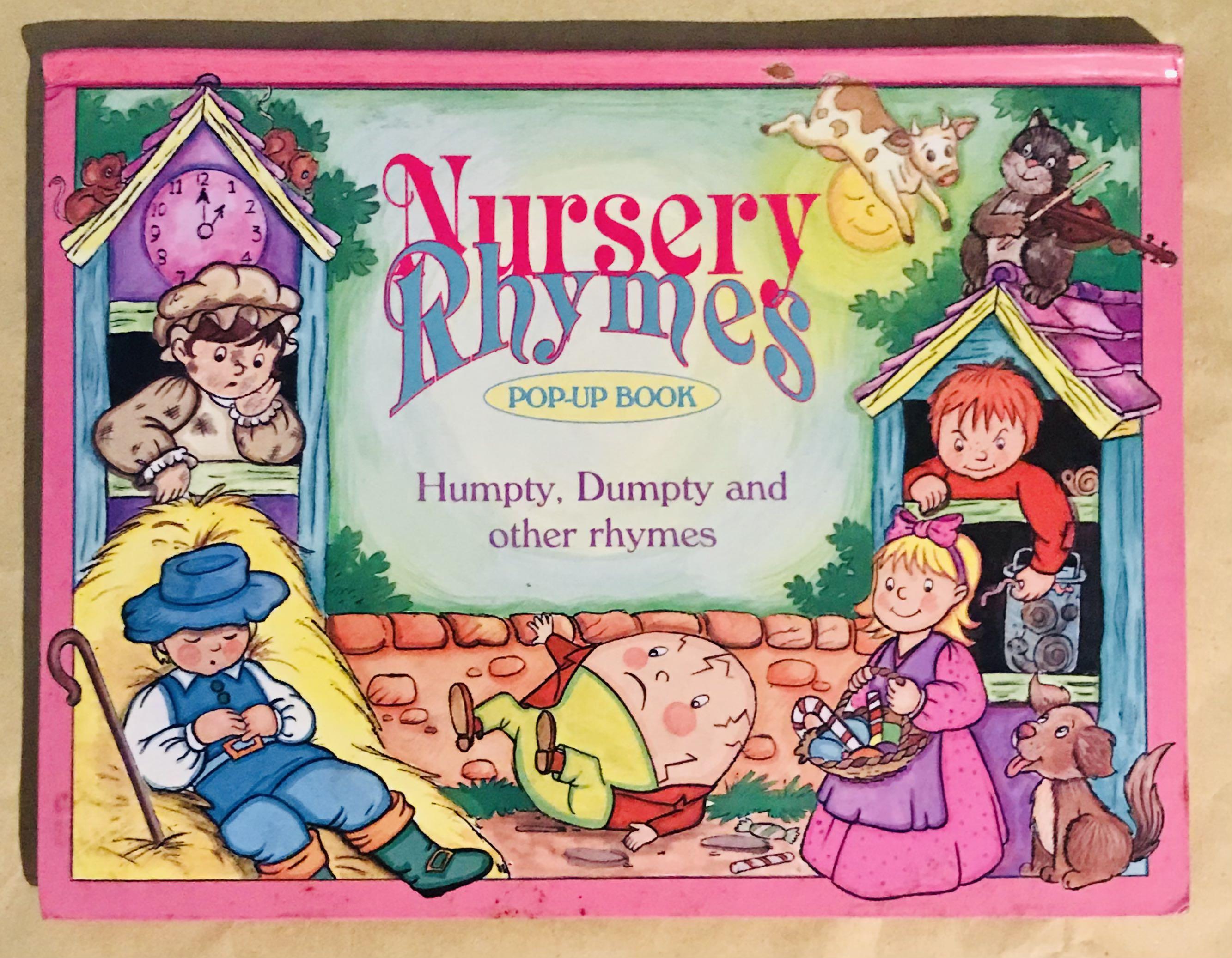 Bundle: Nursery Rhymes Popup Books Grand Dreams Limited, Hobbies & Toys ...