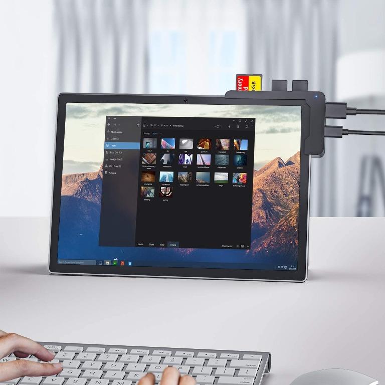 BYEASY Surface Pro 7 Docking Station, Microsoft Surface Pro 7 ...