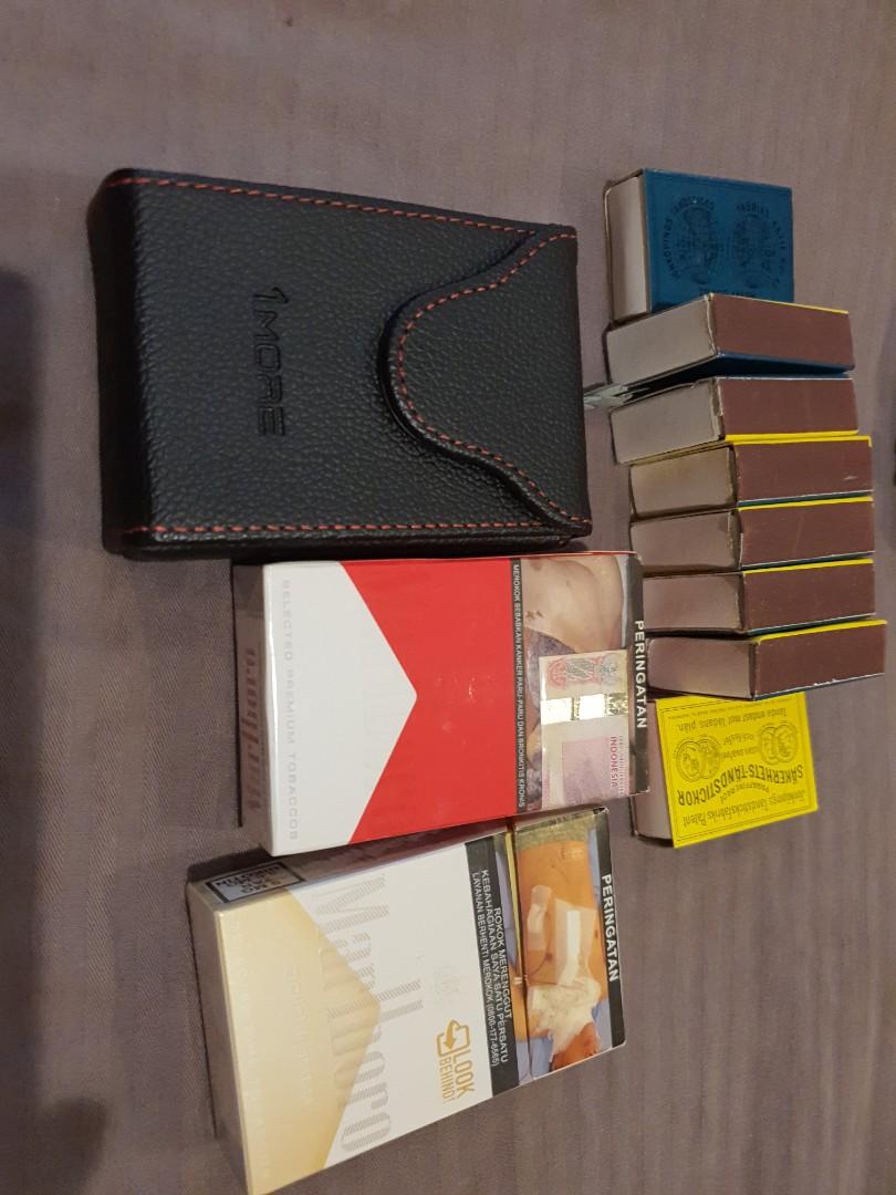 Casing rokok / tempat roko , Rokok marlboro gold dan marlboro merah dan ...