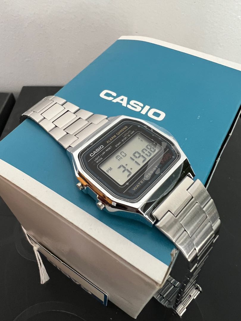 Casio Silver Watch, Men's Fashion, Watches & Accessories, Watches on ...