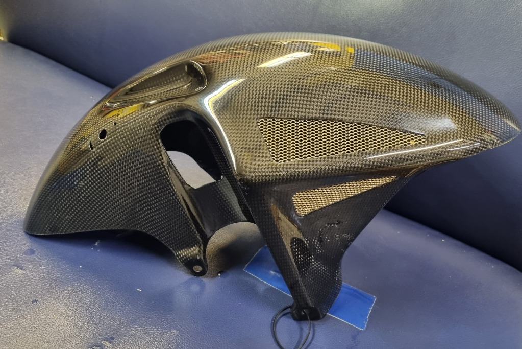 CBR600 F4I CARBON Fiber Front Fender SEBIMOTO, Motorcycles, Motorcycle ...