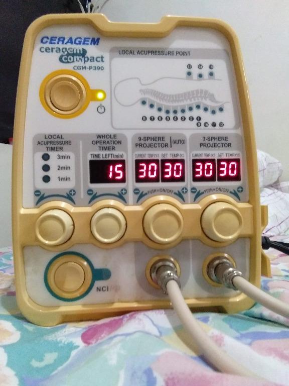 Ceragem Compact (portable model), Health & Nutrition, Assistive ...