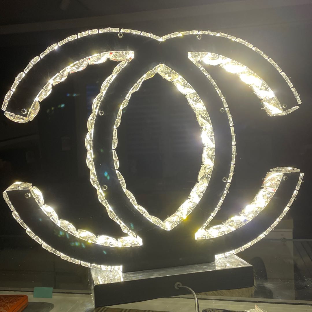 Chanel LED Lamp, Furniture & Home Living, Home Decor, Other Home Decor ...
