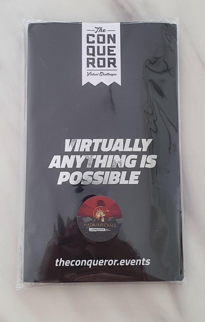 Conqueror Virtual Event Medal - Hadrian's Wall, Hobbies & Toys ...