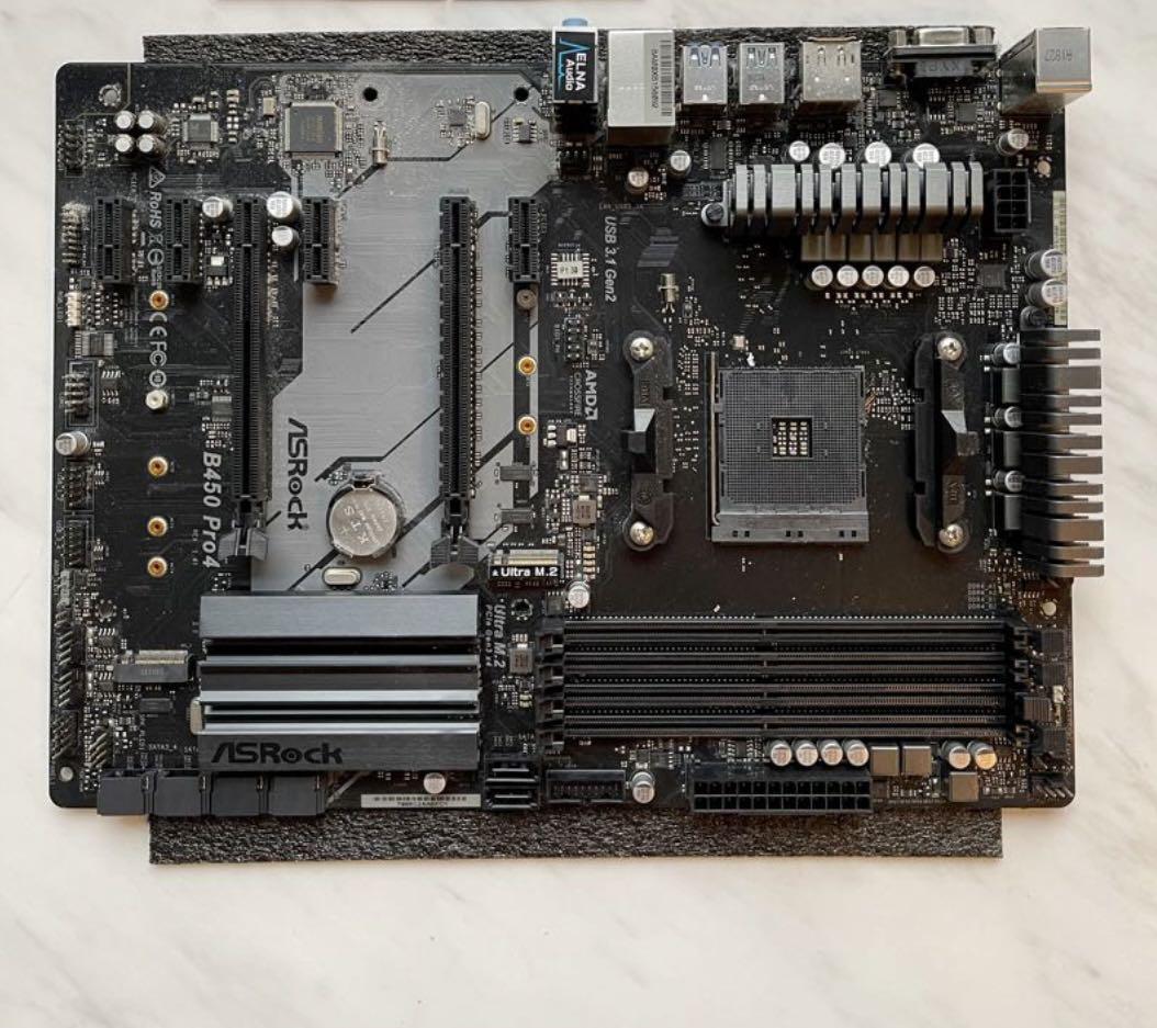 CPU ASROCK Motherboard, Computers & Tech, Parts & Accessories, Computer ...