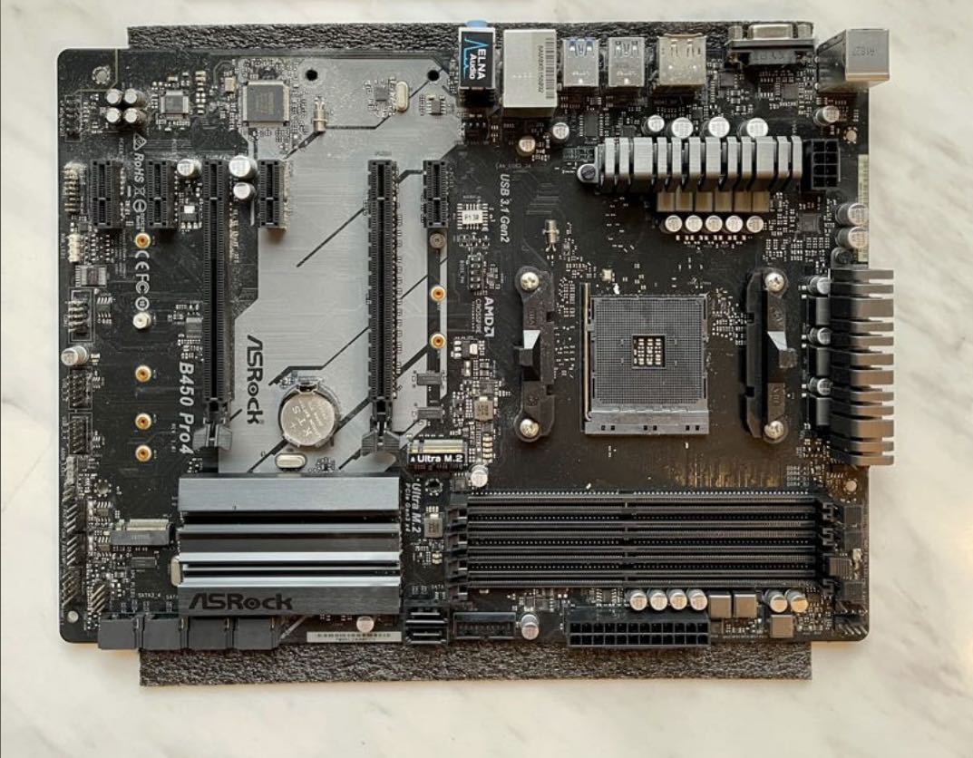 CPU ASROCK Motherboard, Computers & Tech, Parts & Accessories, Computer ...