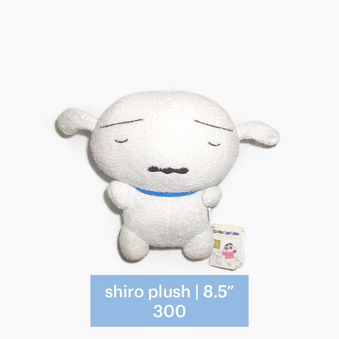 Crayon shin-chan shiro plush, Hobbies & Toys, Toys & Games on Carousell