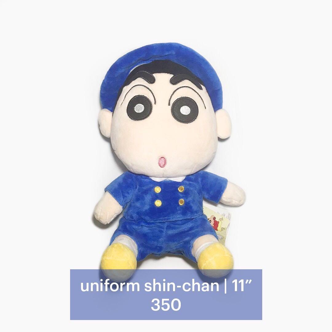 Crayon shin-chan uniform plush, Hobbies & Toys, Toys & Games on Carousell