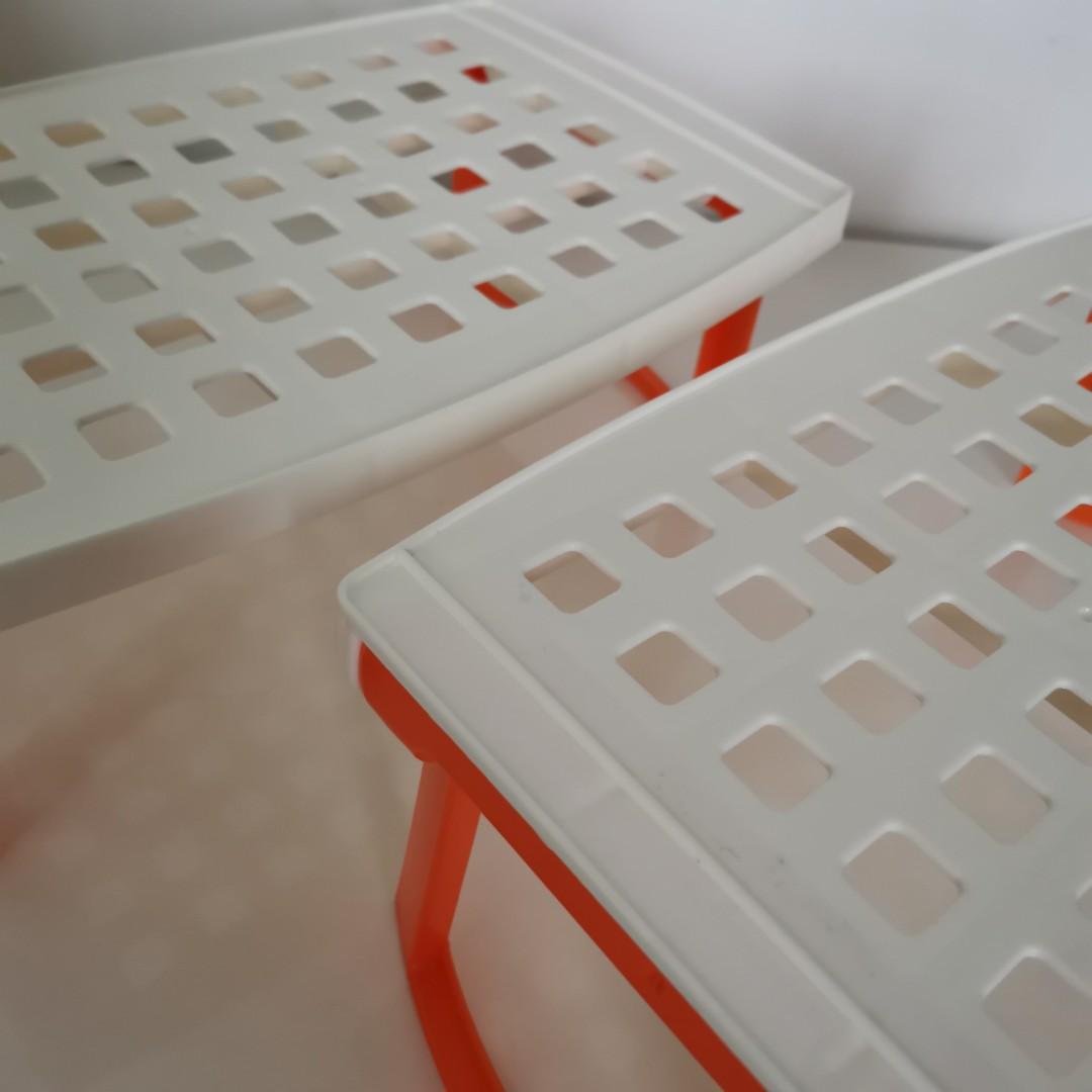 DAISO Rack for microwave / plates, Furniture & Home Living, Kitchenware ...