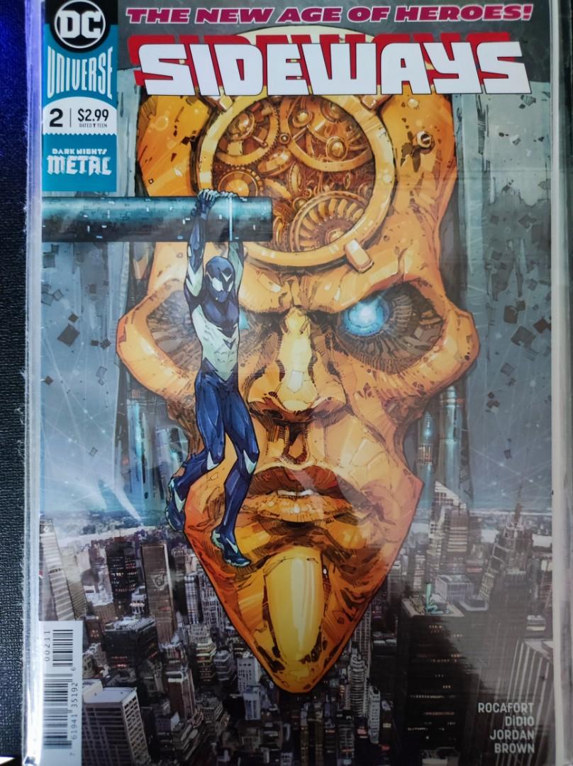 DC Sideways Comic (Part 1), Hobbies & Toys, Books & Magazines, Comics ...