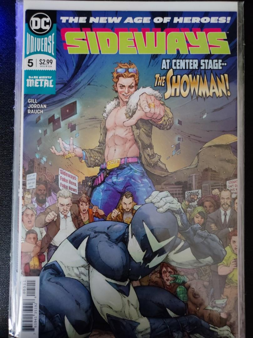 DC Sideways Comic (Part 1), Hobbies & Toys, Books & Magazines, Comics ...