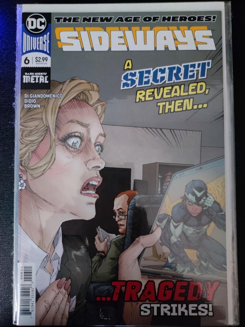 DC Sideways Comic (Part 1), Hobbies & Toys, Books & Magazines, Comics ...