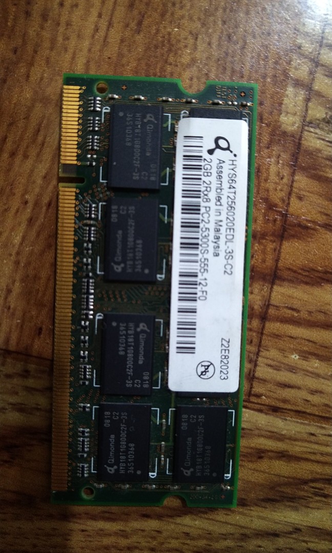 Ddr2 2gig ram for laptop, Computers & Tech, Parts & Accessories ...