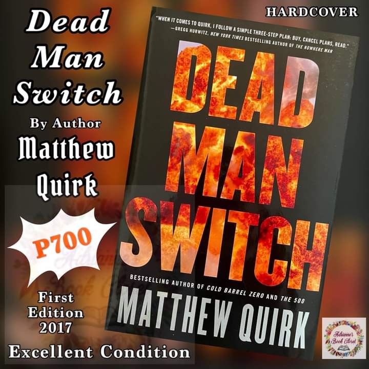DEAD MAN SWITCH BY MATHEW QUIRK, Hobbies & Toys, Books & Magazines ...