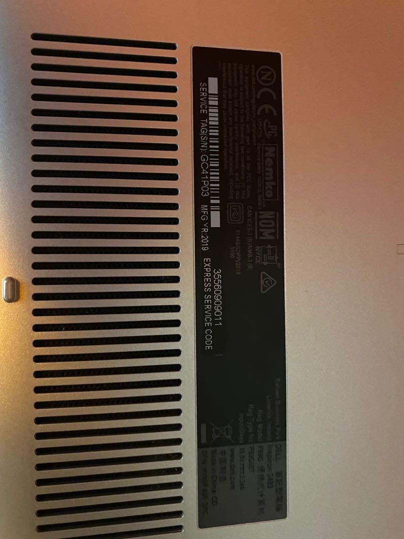 DELL inspiron 3493, Computers & Tech, Laptops & Notebooks on Carousell