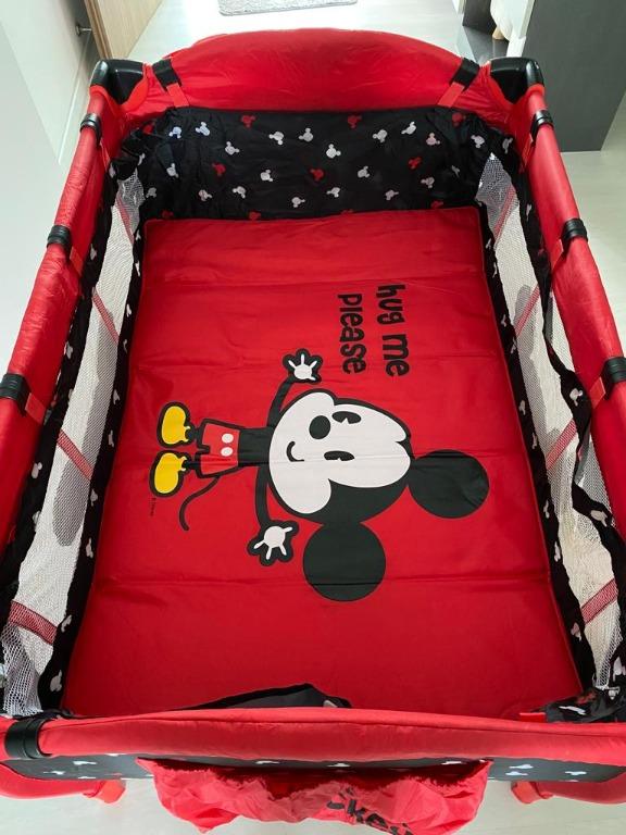 Disney Mickey Mouse Playpen, Babies & Kids, Baby Nursery & Kids ...