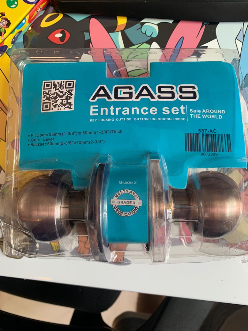 Door knock, Furniture & Home Living, Security & Locks, Locks, Doors ...