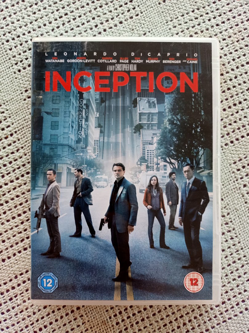 DVD Inception, Hobbies & Toys, Music & Media, CDs & DVDs on Carousell