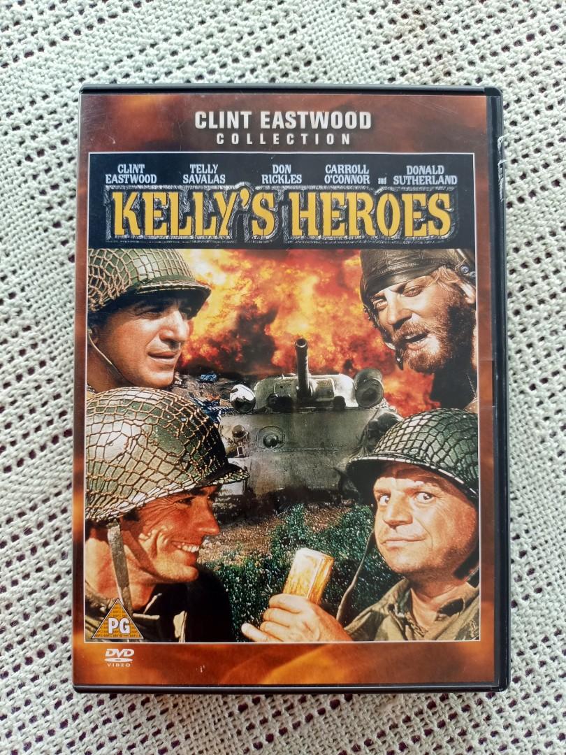 DVD Kelly's Heroes, Hobbies & Toys, Music & Media, CDs & DVDs on Carousell