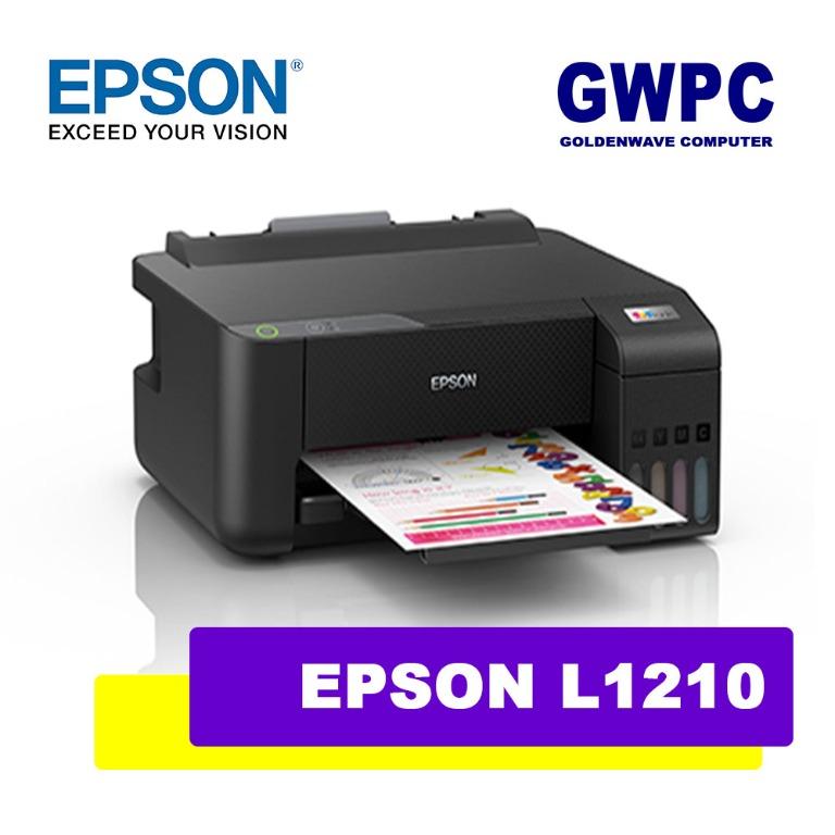 Epson EcoTank L1210 A4 Ink Tank Printer, Computers & Tech, Printers ...