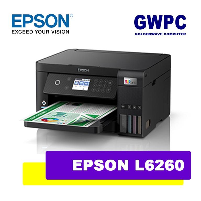 Epson EcoTank L6260 A4 Wi-Fi Duplex All-in-One Ink Tank Printer ...